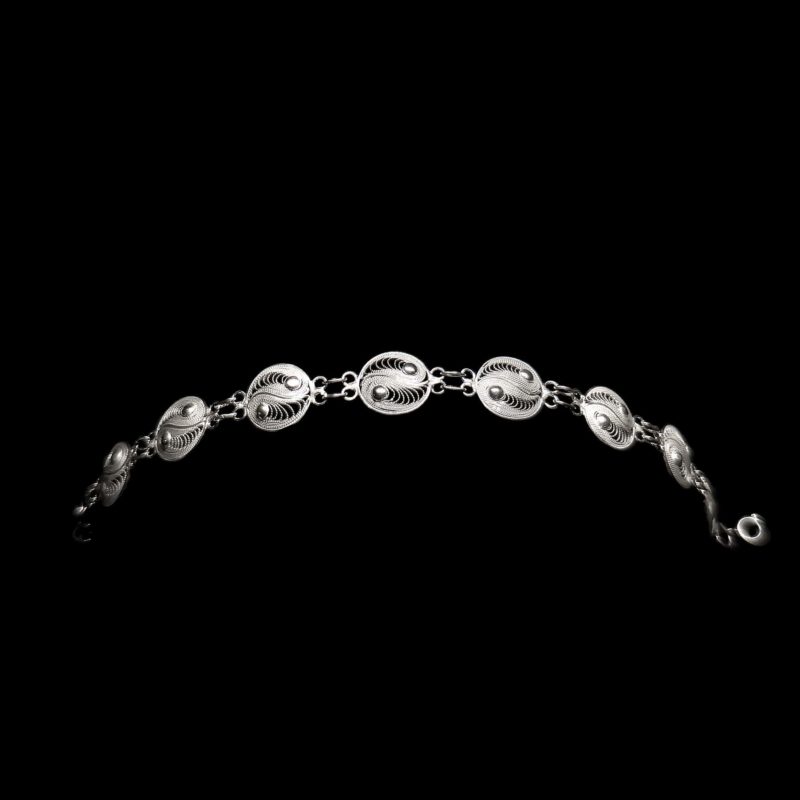 Handmade Bracelet "Unity" - Lefkara Silver Jewellery