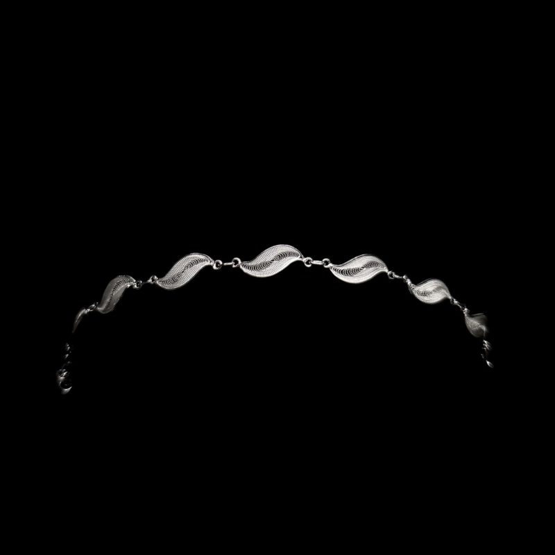Handmade Bracelet "Flow" - Lefkara Silver Jewellery